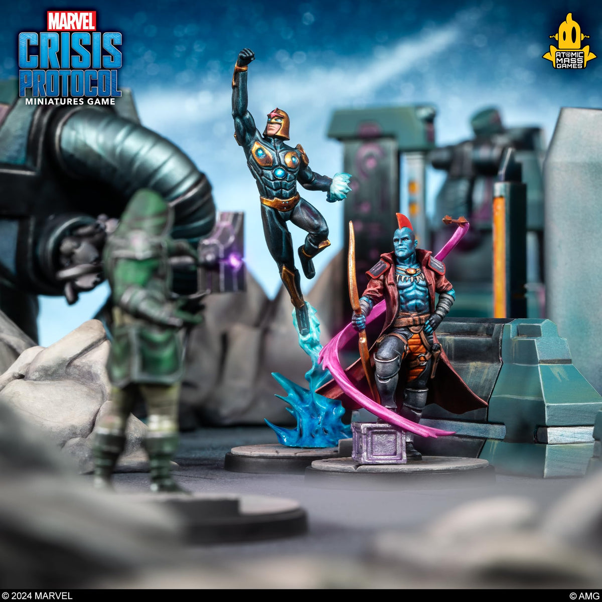 Atomic Mass Games Marvel: Crisis Protocol Nova & Yondu Character Pack – Spieda Games