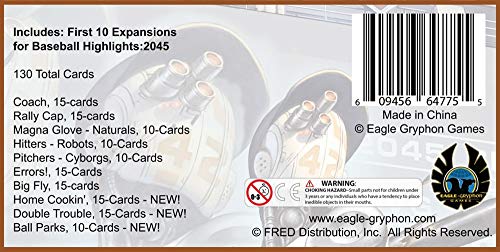 Eagle Gryphon Baseball Highlights 2045 Board Game: Grand Slam Expansio ...