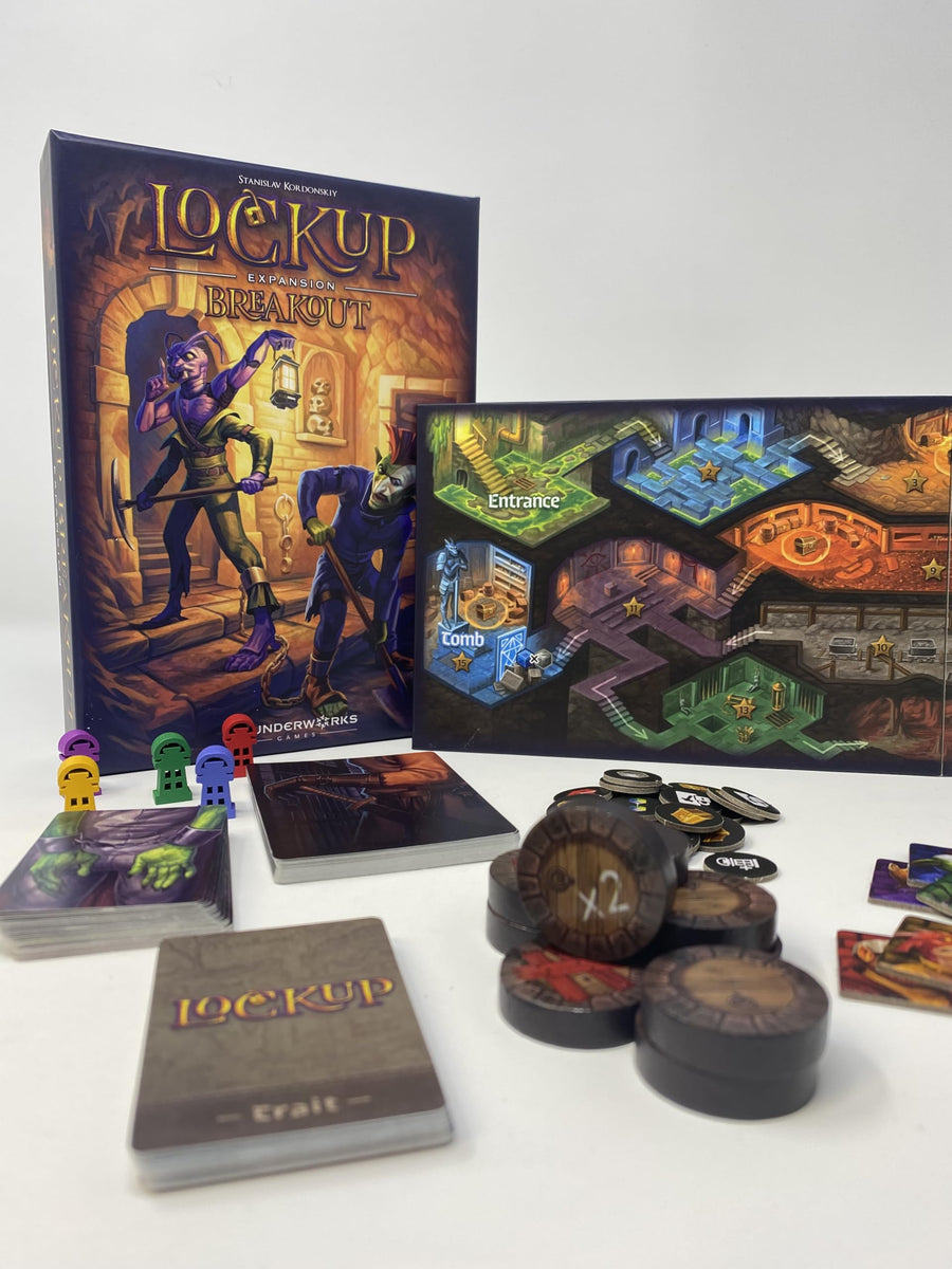 Thunderworks Games Lockup: Breakout - Expansion Board Game – Spieda Games