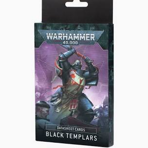 WH40K: Black Templars: Datasheet Cards – Spieda Games