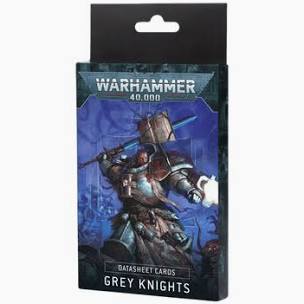 WH40K: Grey Knights: Datasheet Cards – Spieda Games