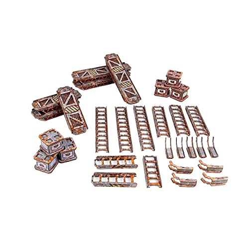 Tinker House Games THGTTSFR18025 Abandoned Theme Sci-Fi Terrain Ladder ...